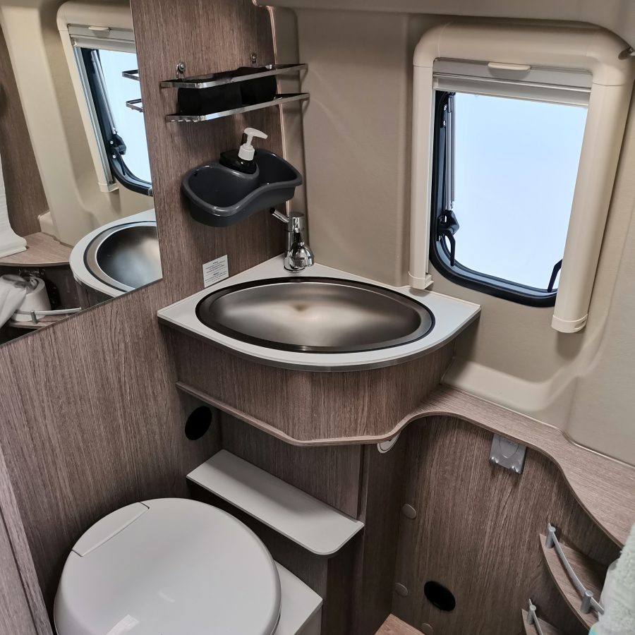 salle de bain douche - Camping car occasion